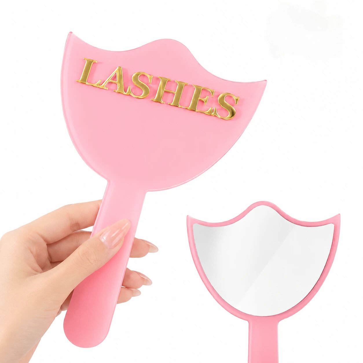 MAYOOC LASH Зеркало для наращивания ресниц HD Pink