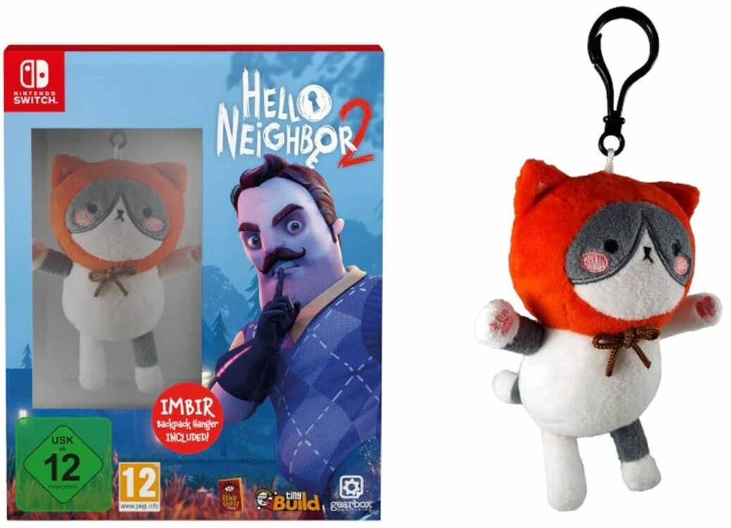Игра Hello Neighbor 2 (Привет Сосед 2) Imbir Edition Switch Русская Версия Картридж на Nintendo Switch