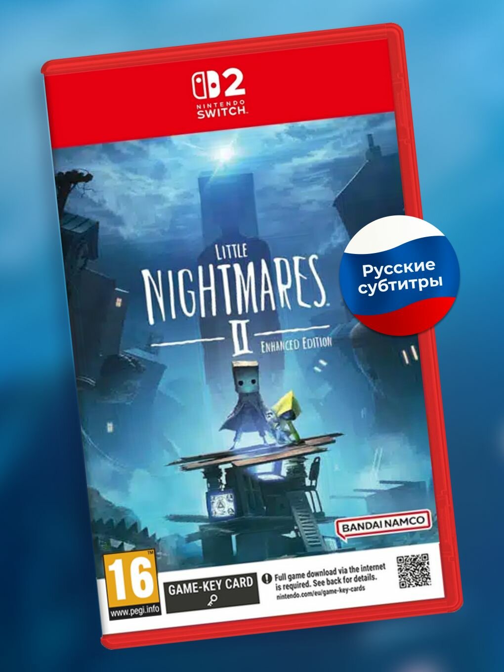 Игра Видеоигра Little Nightmares 2 II Nintendo Switch 2 картридж (Nintendo Switch 2, Русские субтитры)