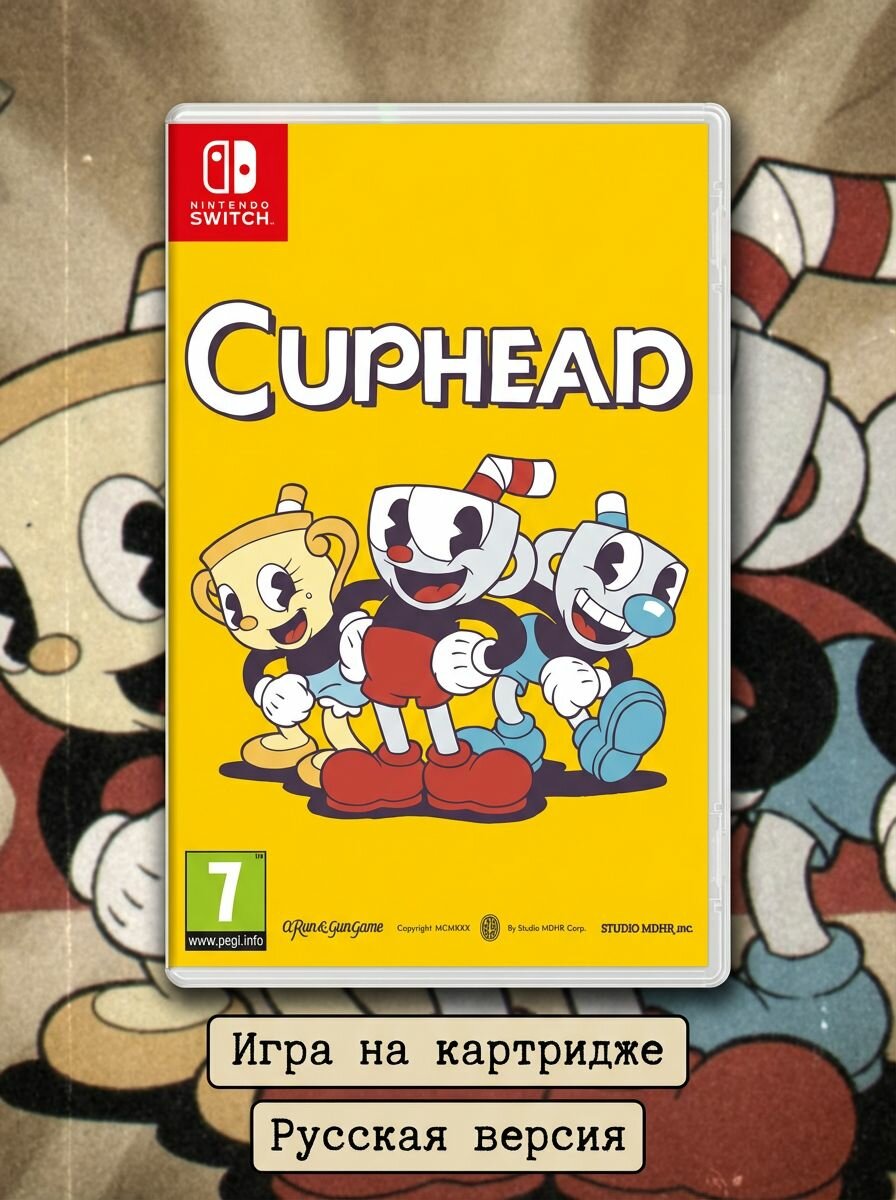 Cuphead (Nintendo Switch, Русская версия)
