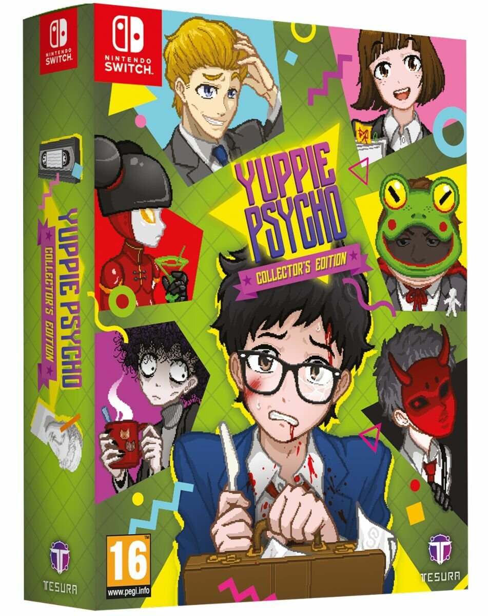 Игра Yuppie Psycho Collector's Edition (NSW/NSW2) (Nintendo Switch, Nintendo Switch 2, Русские субтитры)