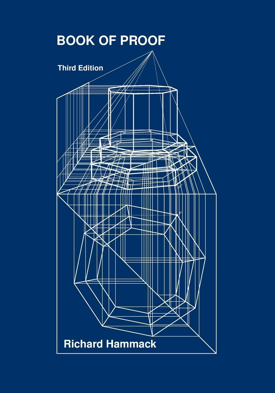 Книга Richard Hammack "Book of Proof", 2018 г, 382 стр, антикварная, мягкая обложка