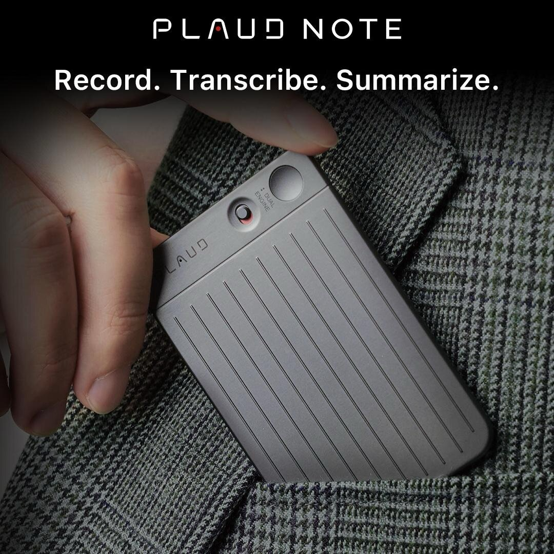 Диктофон Plaud Note NB-100 64Gb Starlight — фото 1