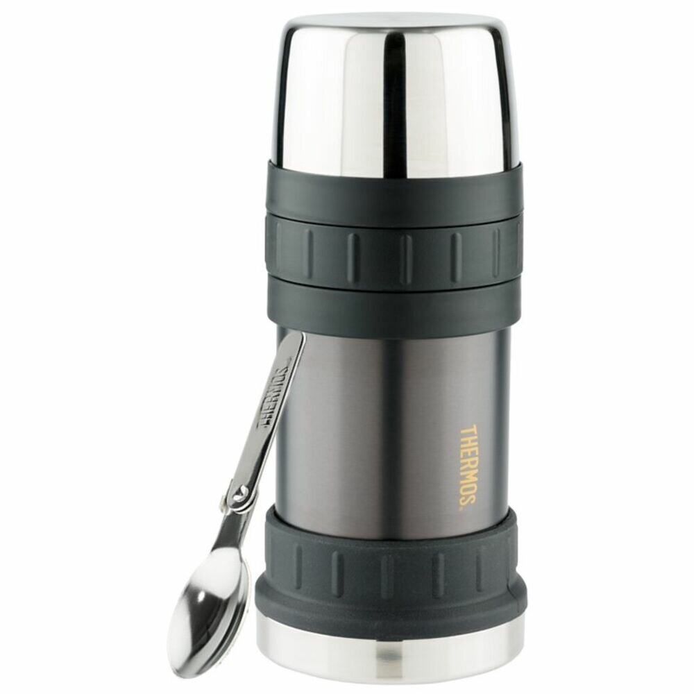 Thermos Термос для еды Work 2345GM Stainless Steel, серый, 0,47 л.