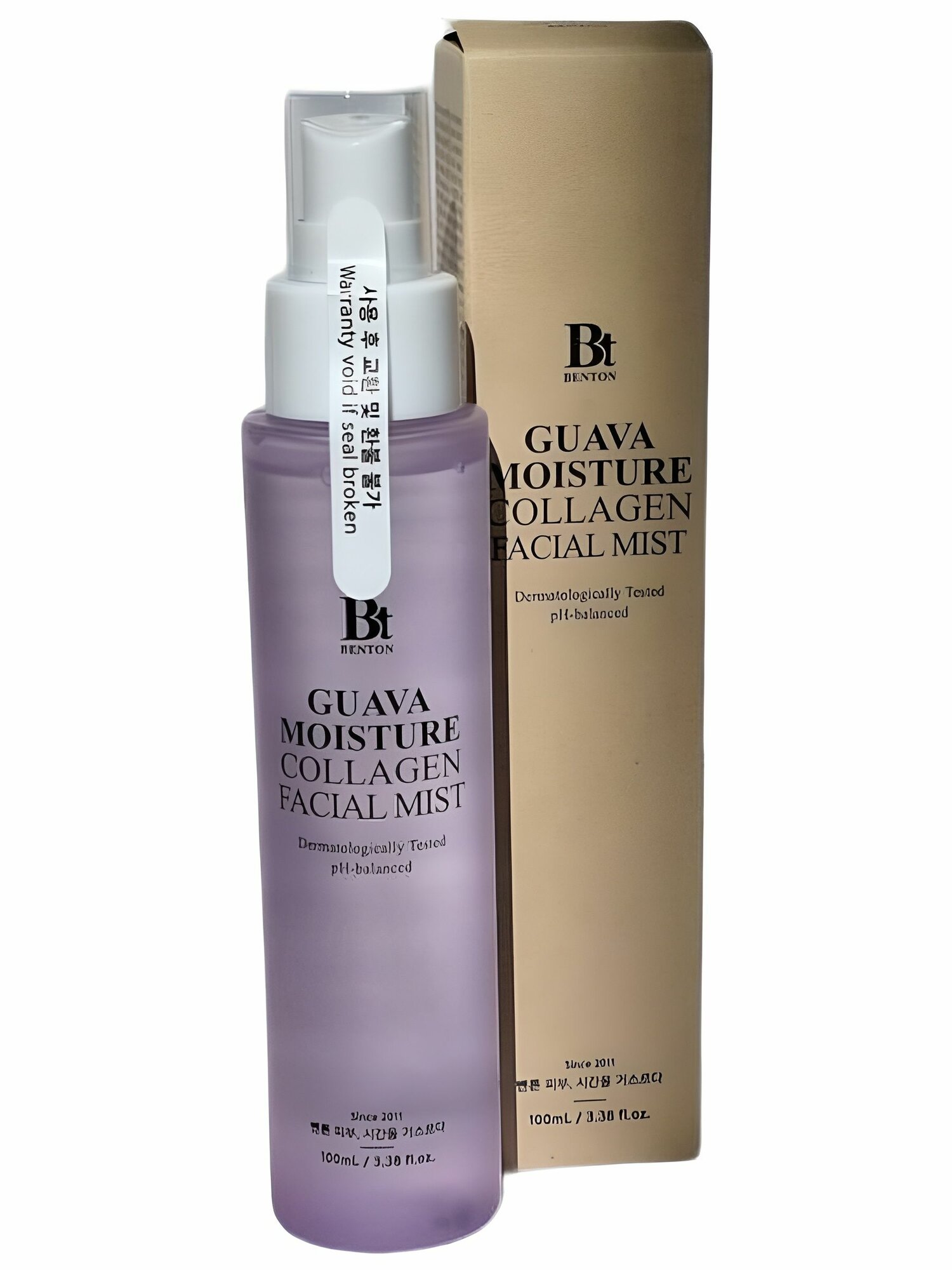Benton Увлажняющий мист для лица с экстрактом гуавы и коллагеном Guava Moisture Collagen Facial Mist 100 мл.