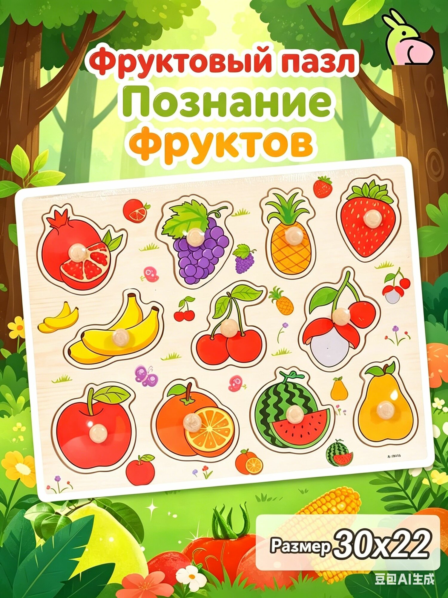 Рамка-вкладыш для малышей игрушка