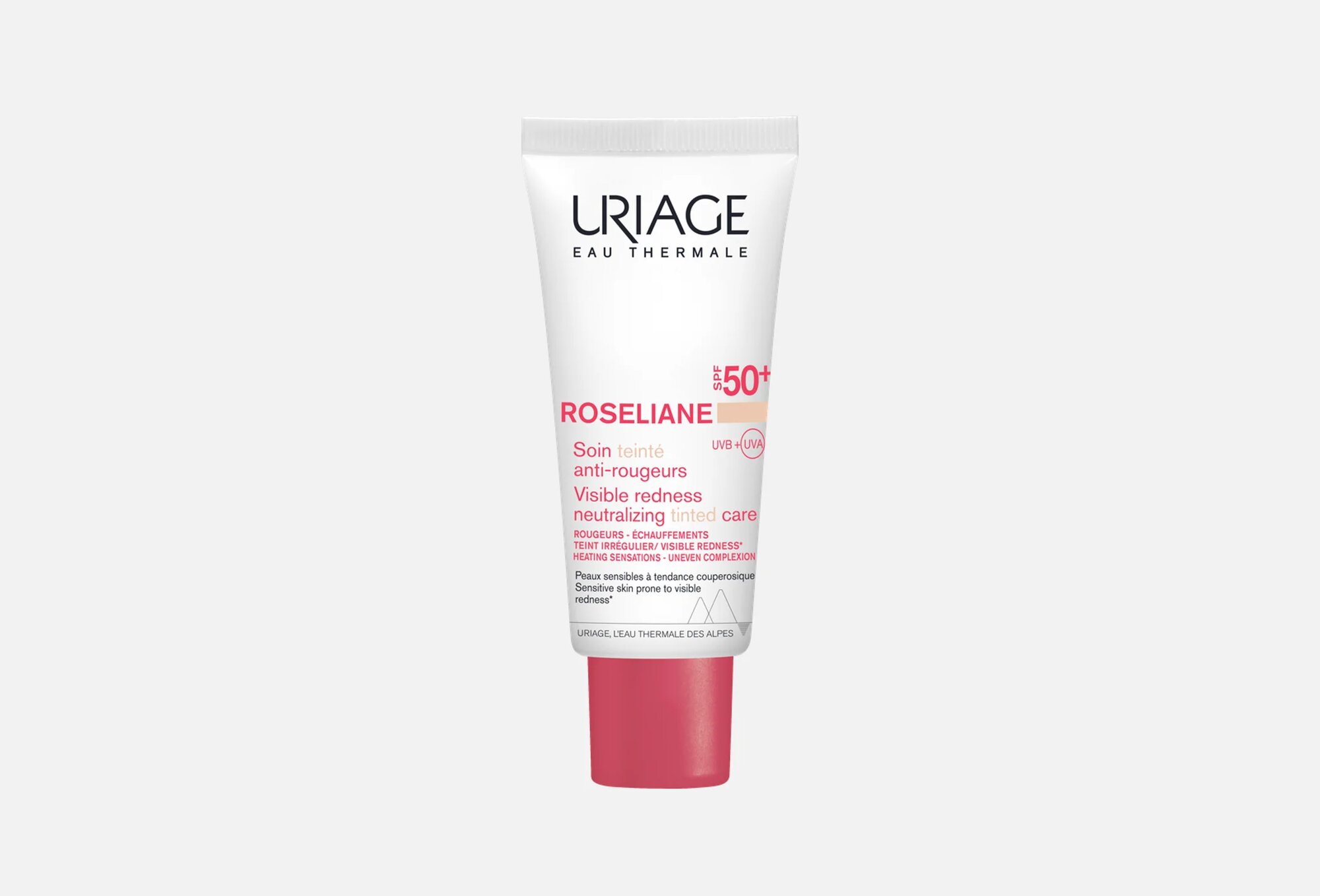 Uriage Roséliane СС крем для лица против покраснений С тональным эффектом SPF50+ 40 мл Light
