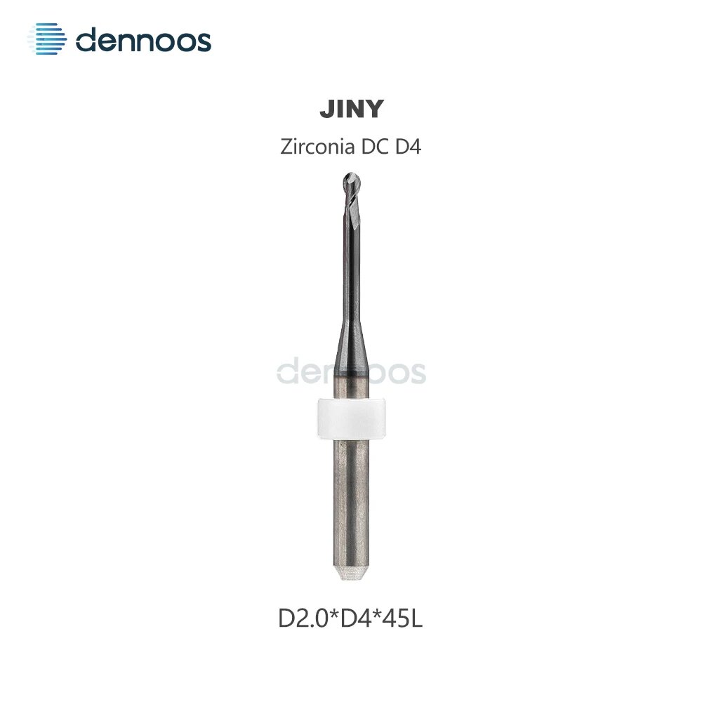 Фрезер стоматологический JINY D4 Zirconia D2.0*D4*45L
