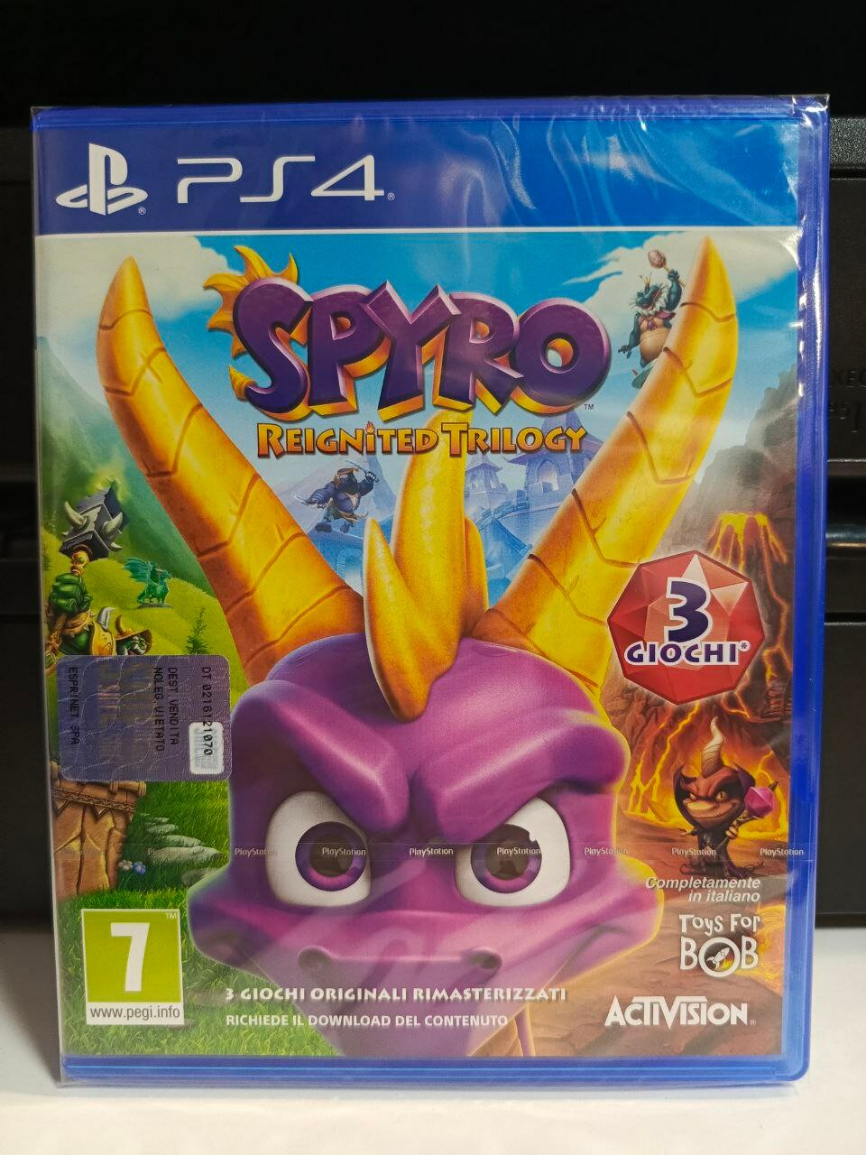 Spyro Reignited Trilogy [PS4, английская версия](SPC)