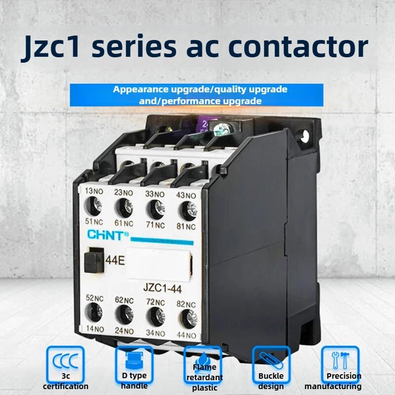 Контактное реле Chint JZC1-44 4NO4NC JZC1-53 5NO3NC AC24V-380V