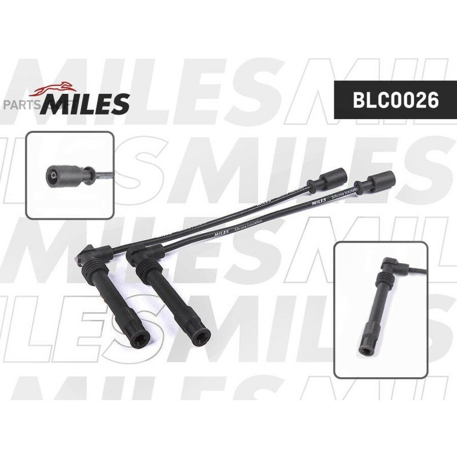 MILES BLC0026 Высоковольтные провода зажигания AUDI A4 1.8 95-01/PASSAT 1.8 97-00 ()