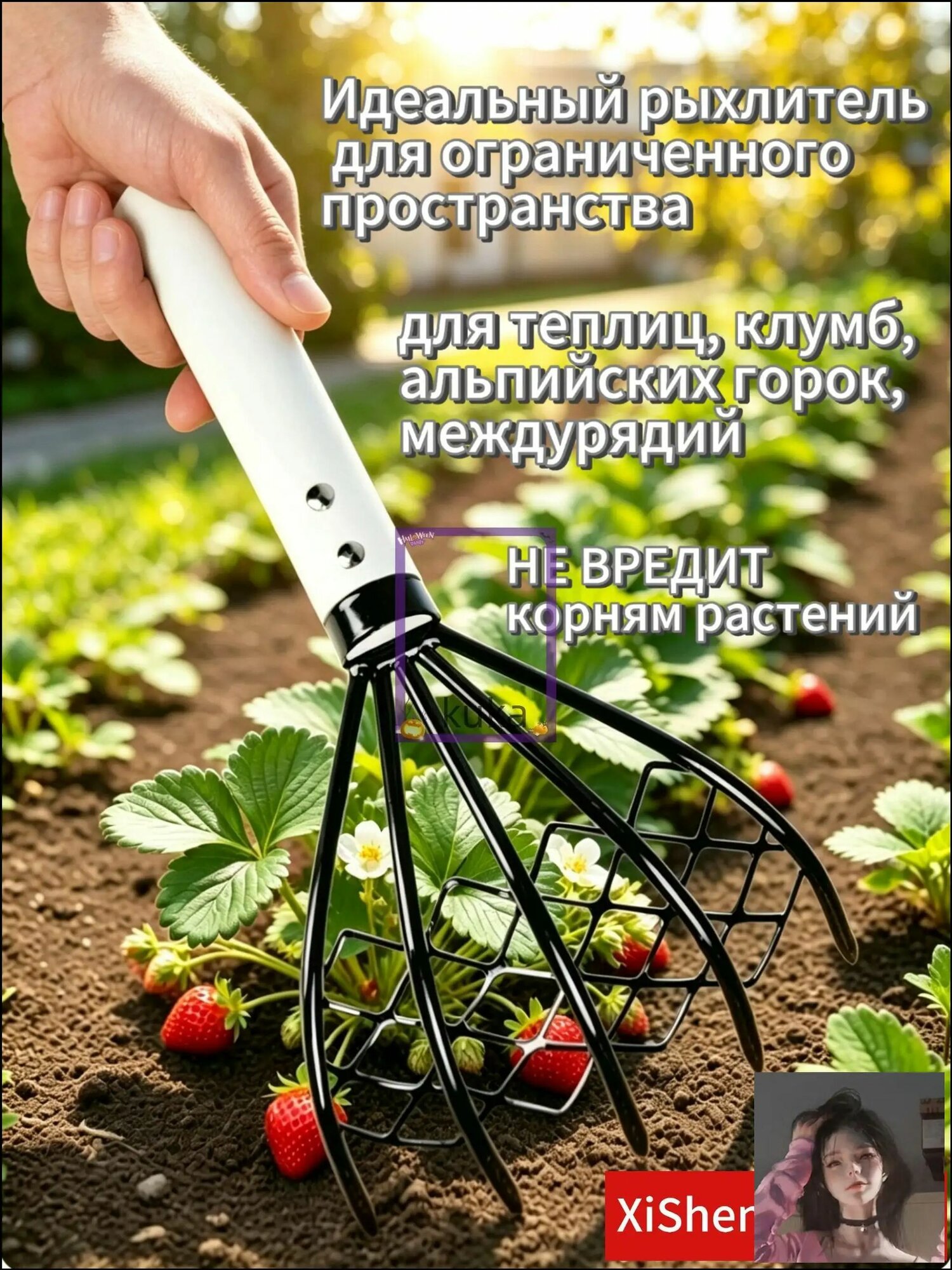 Рыхлитель , Веерные, Сталь, 12.5 см