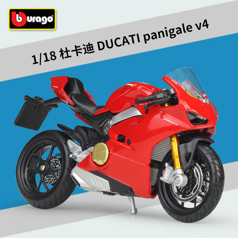 Модель мотоцикла Bimeigao "Triumph Speed Triple Simulation", 1:18, сплав, красный