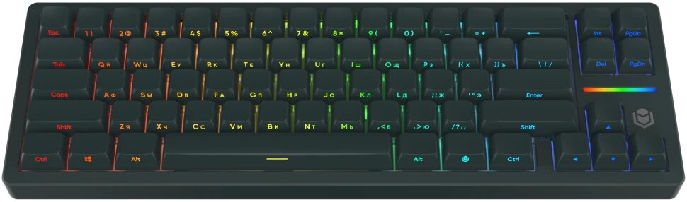 Клавиатура проводная + беспроводная IO by Red Square Custom 68 черный