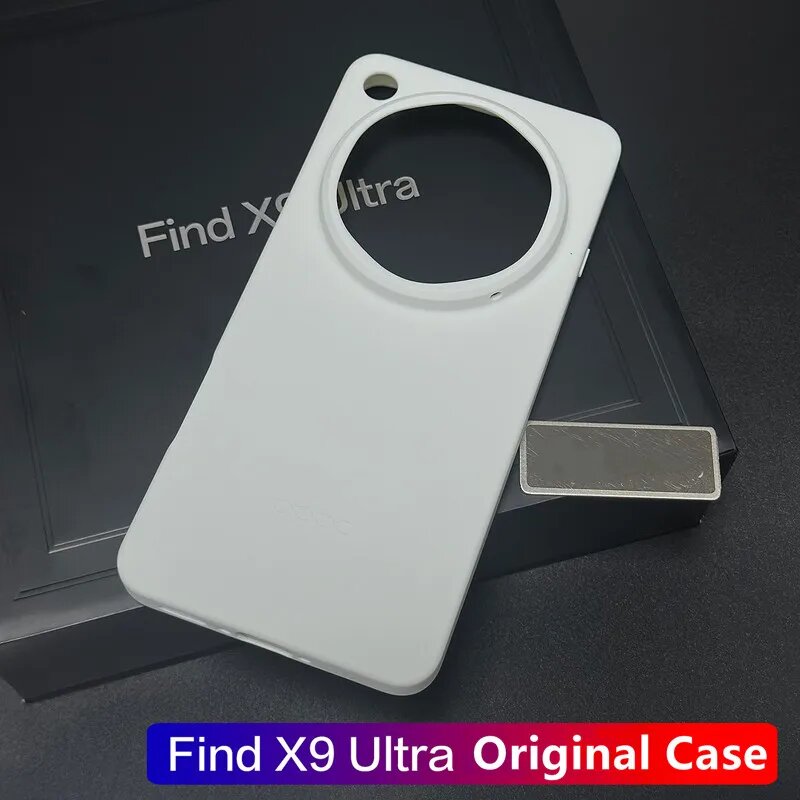 Оригинальный тонкий мягкий чехол для OPPPO Find X9 Ultra, противоударный матовый резиновый чехол, цветной, с защитой от отпечатков пальцев, Funda