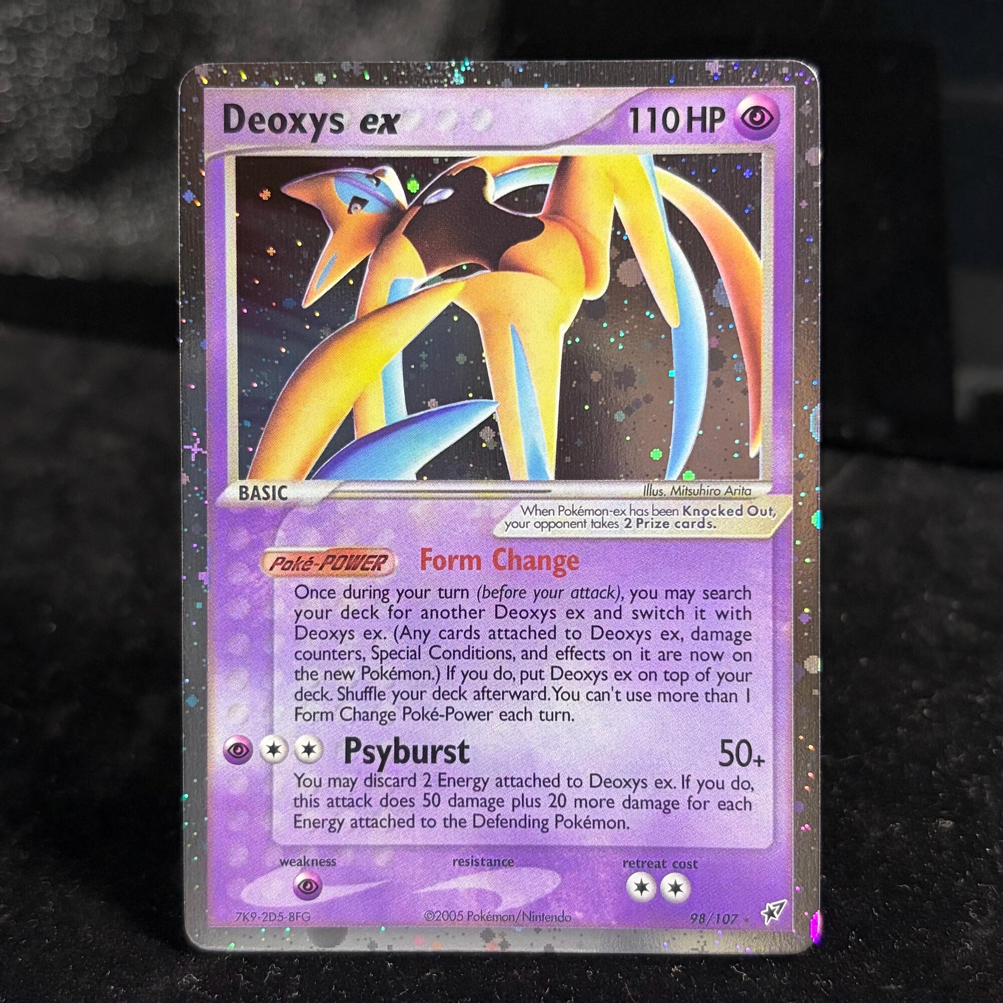 Коллекционные карты PTCG PKM EX Deoxys (DX) 2005 года FOIL: Deoxys, Hariyama, Jirachi, Manectric, Raikou