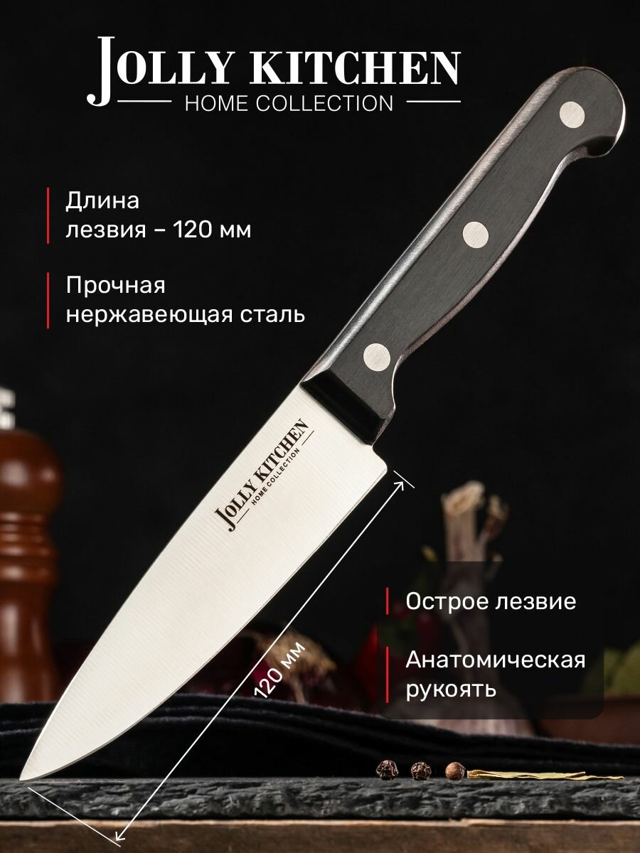 Нож кухонный Jolly Kitchen Classic 120 mm
