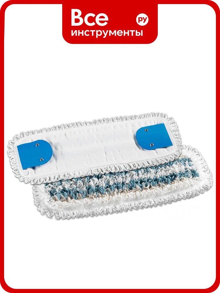 Плоский, SPEEDY, моп filmop SPEEDY TRIPLO с зажимами, микрофибра-хлопок-полиэстер 50x16 см 0000612D, полиэстера и хлопка
