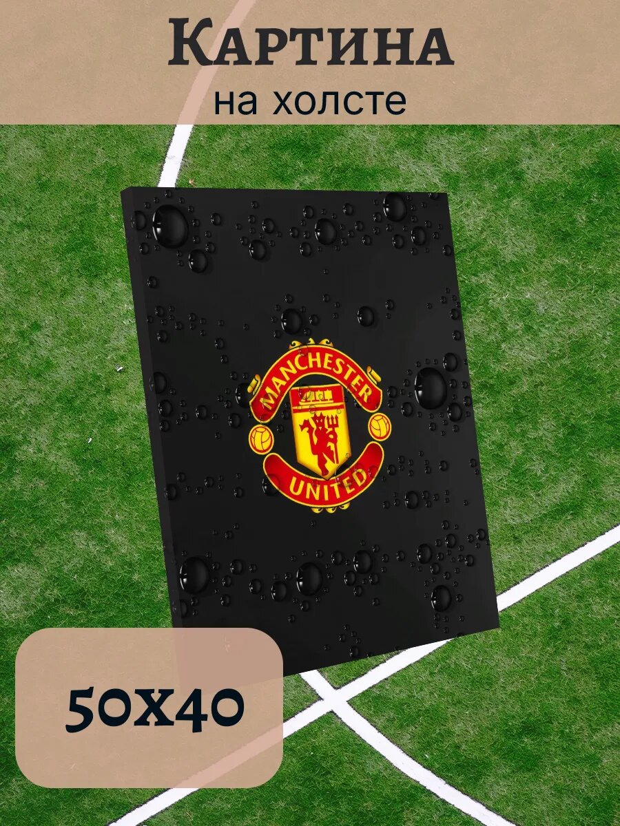 Картина 40х50 ФК Манчестер Юнайтед FC Manchester United