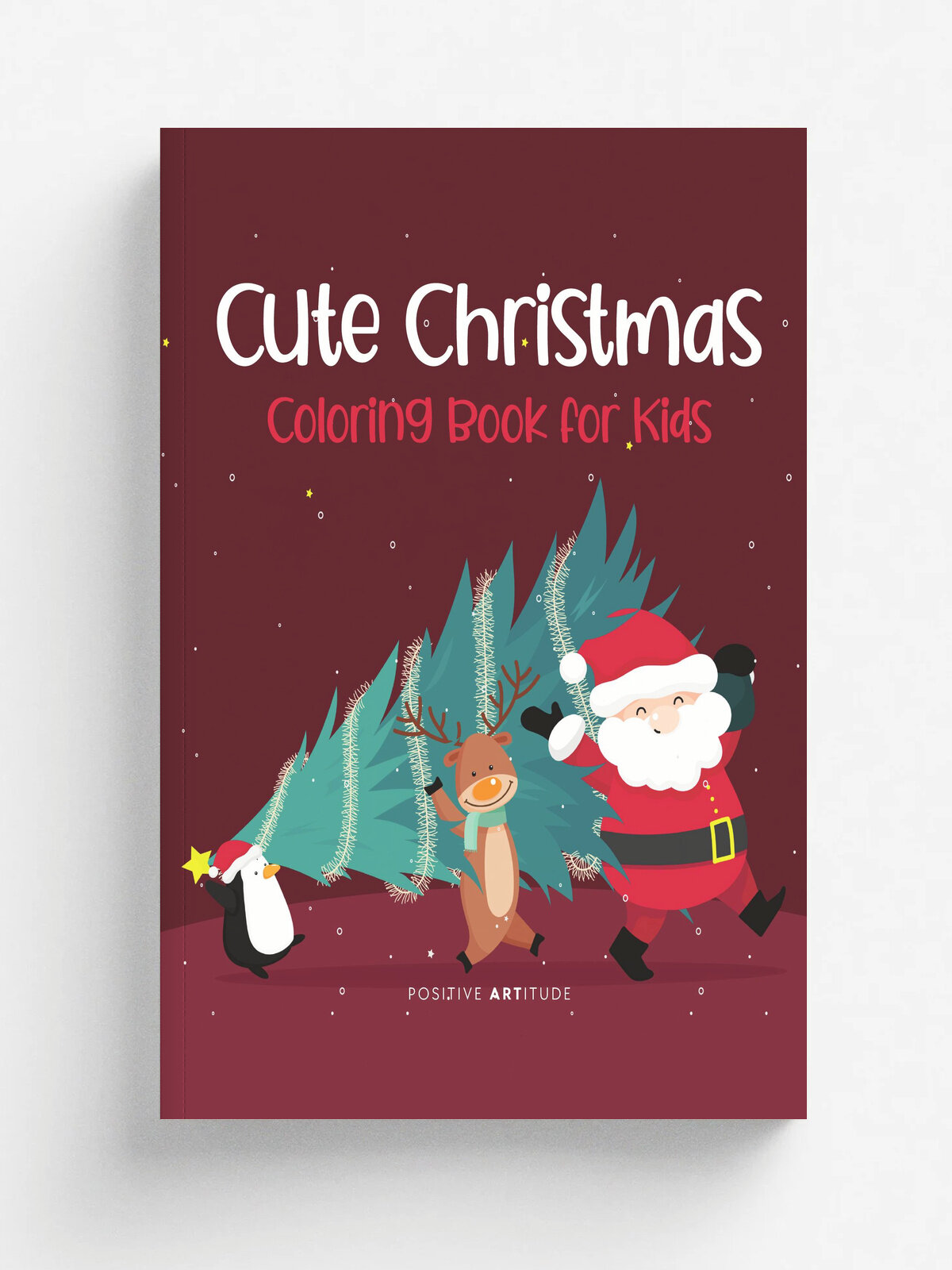 Christmas Coloring Book for Kids. Perfect Christmas Gift or Present for Toddlers and Kids - Beautiful Pages to Color with Santa Claus, Reindeer, Snow…