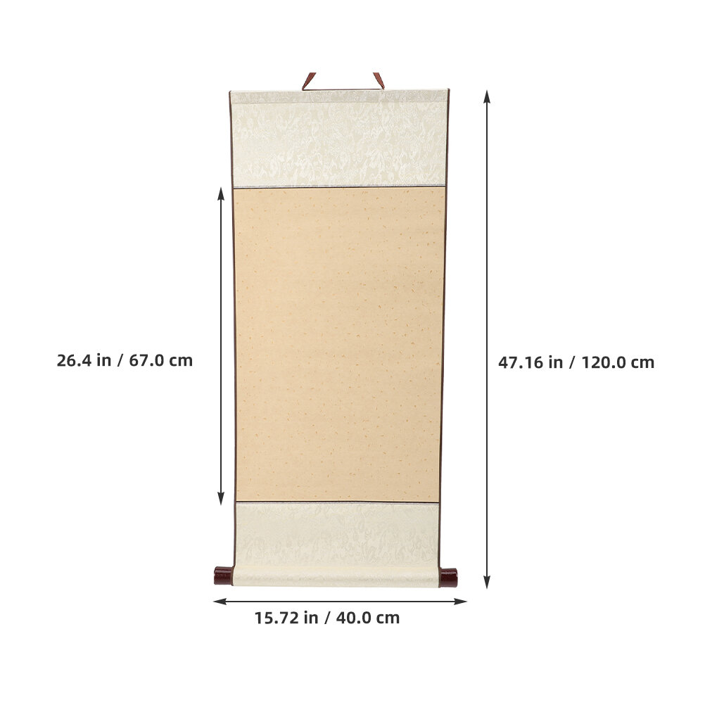 Белый Холст Для Рисования Каллиграфии На Бумаге Длиной 120.00X40.00X3.00Cm