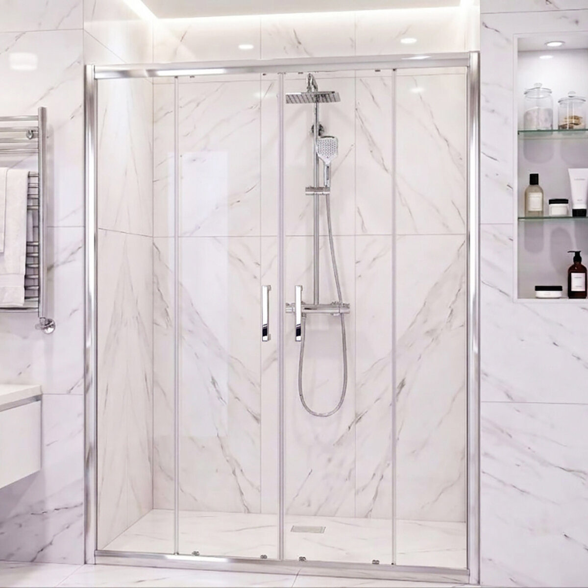 Душевая дверь Royal Bath Tudor 200х215 RB215HT-T-CH