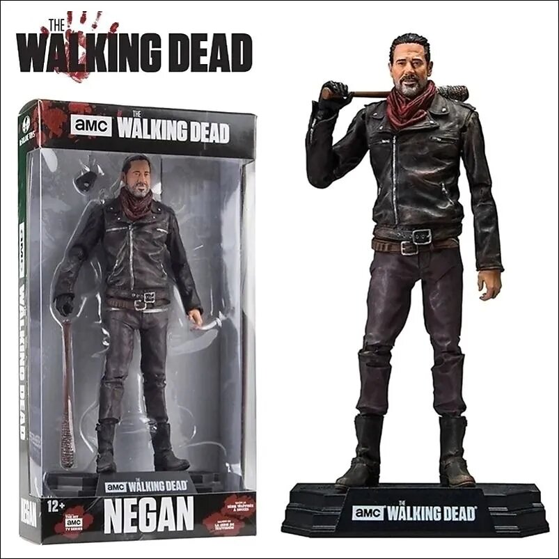 Экшн-фигурка Ходячие мертвецы Ниган. /The Walking Dead Negan 18см-FBY