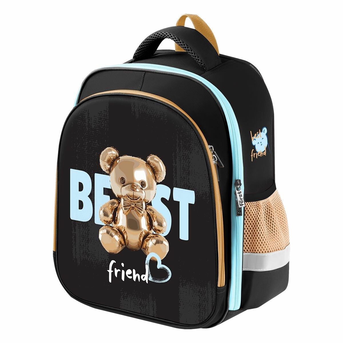 Ранец школьный Forst School Light "Best friend" 35x29x12см, 2 отделения, 2 кармана, анатомическая спинка (AB_SL67540), 4шт.
