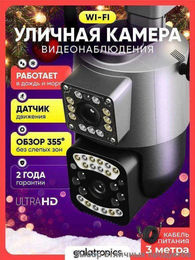 Камера видеонаблюдения для дома wi-fi