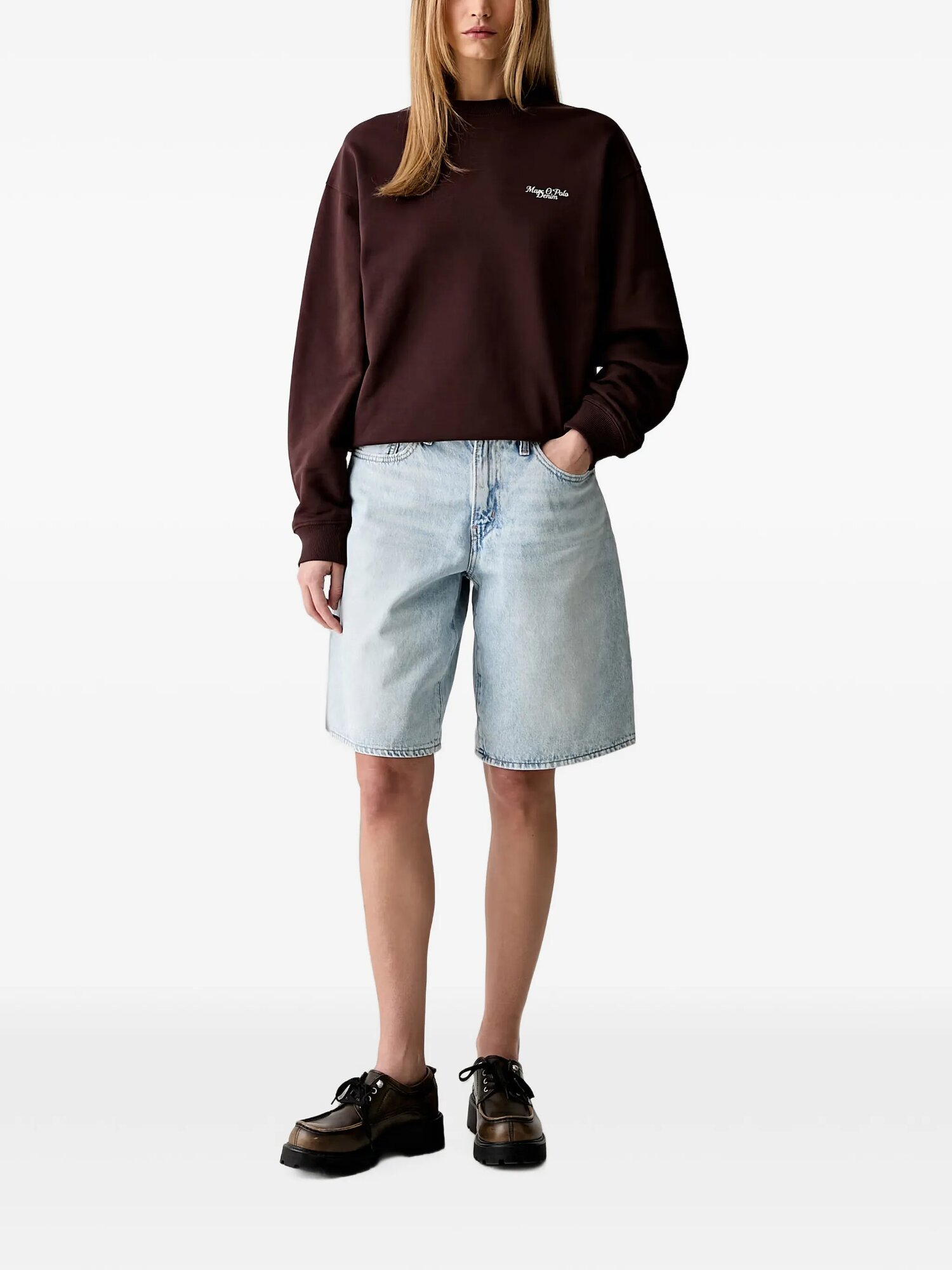 Толстовка Marc O'Polo Graphic-print sweatshirt, размер 44 EU — фото 1