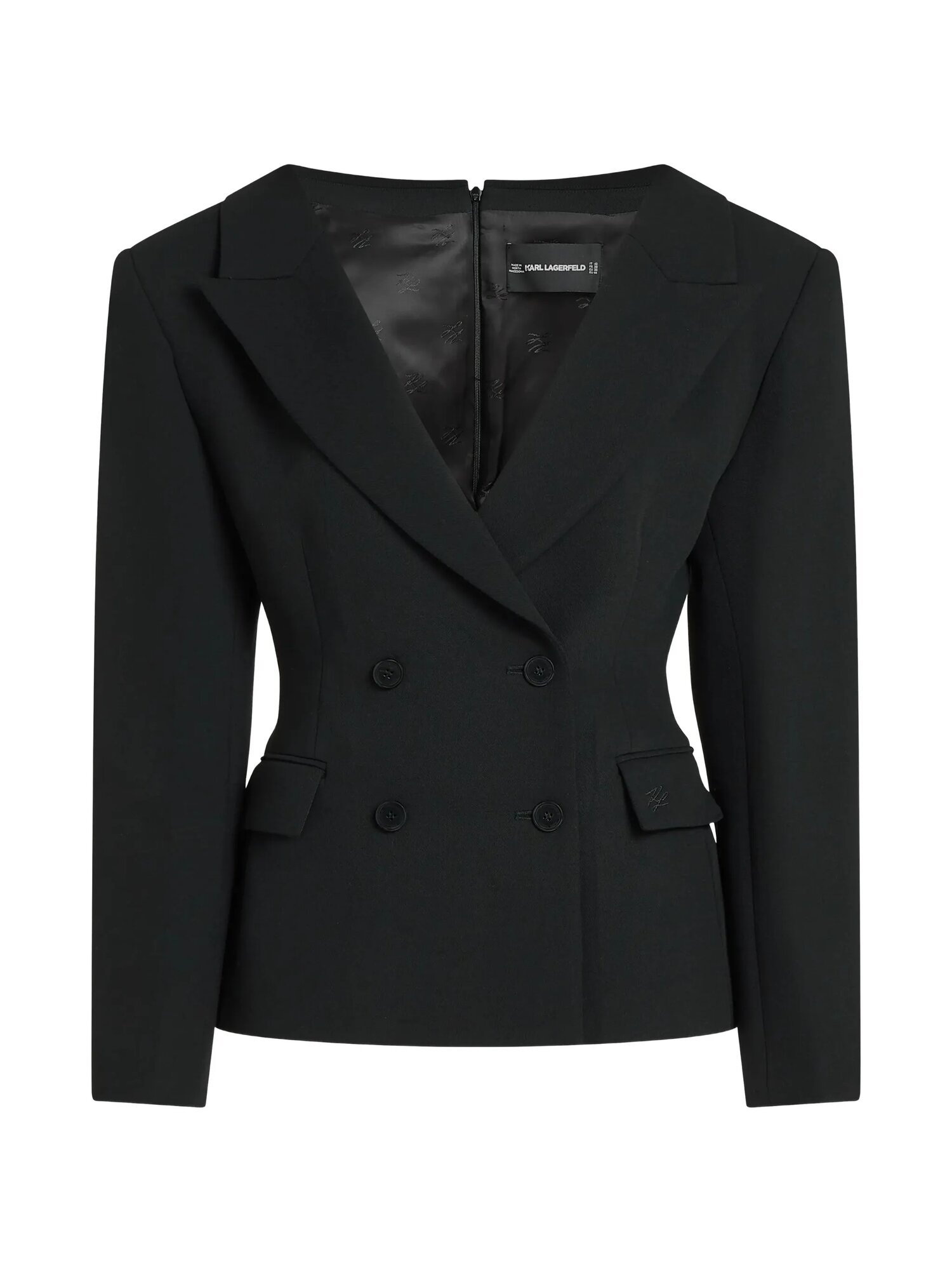 Пиджак Karl Studio wide shoulder blazer