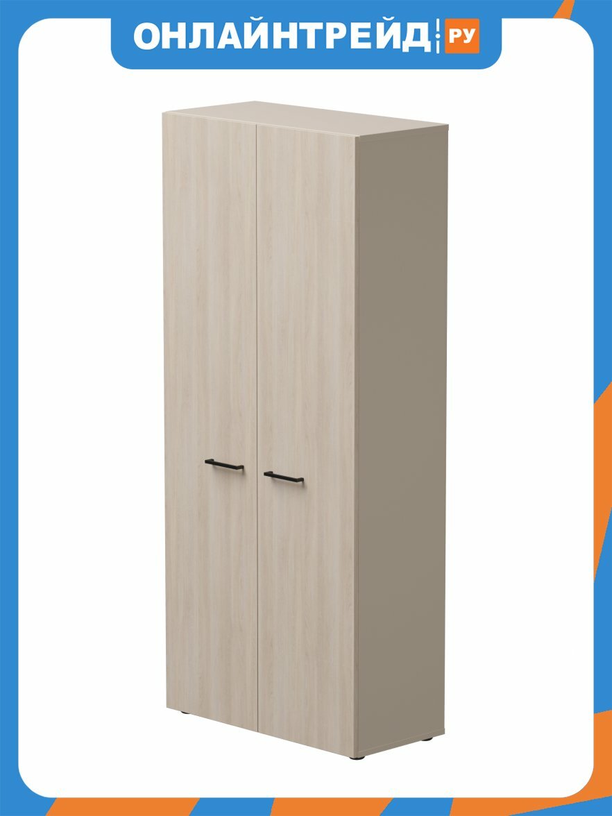 Шкаф с высокими дверьми Everprof EVO 802х385x1835 Кашемир/Дуб Соната