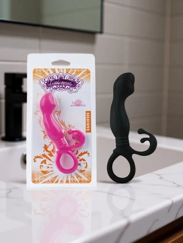 Стимулятор простаты Aphrodisia - Little Turtle Prostate Stimulator, розовый, 12,8 см
