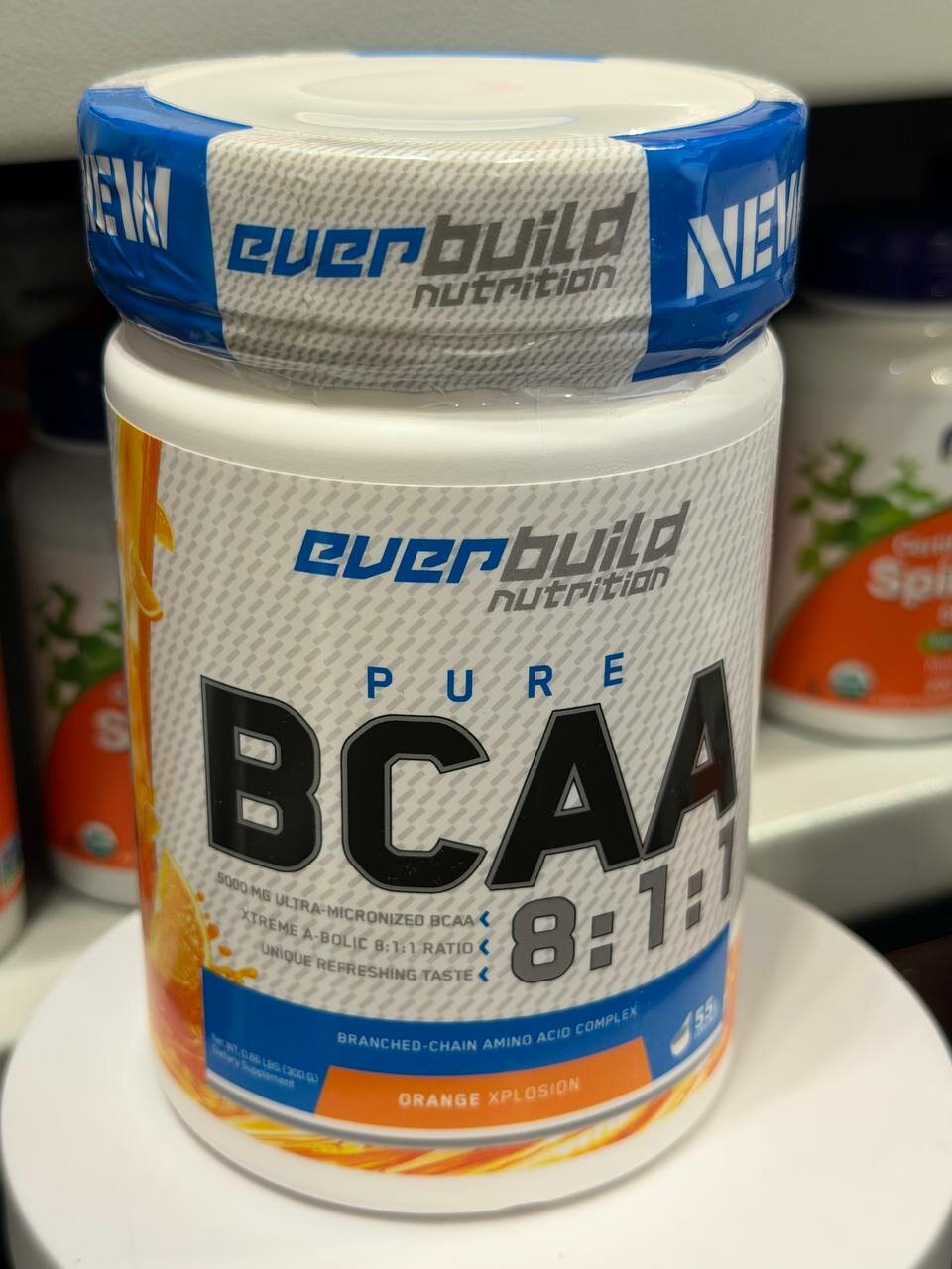 Everbuild Nutrition Pure BCAA 8:1:1 - БЦАА апельсиновый вкус 300 грамм