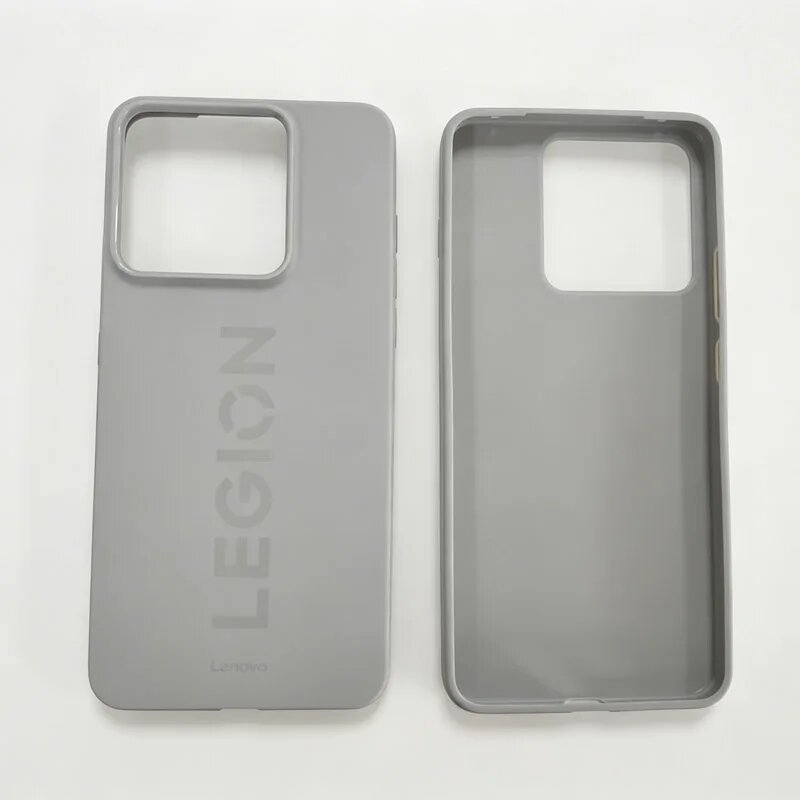 Оригинальный силиконовый мягкий чехол Dower me для смартфона Lenovo Legion Y70 Серый, Молочно-белый
