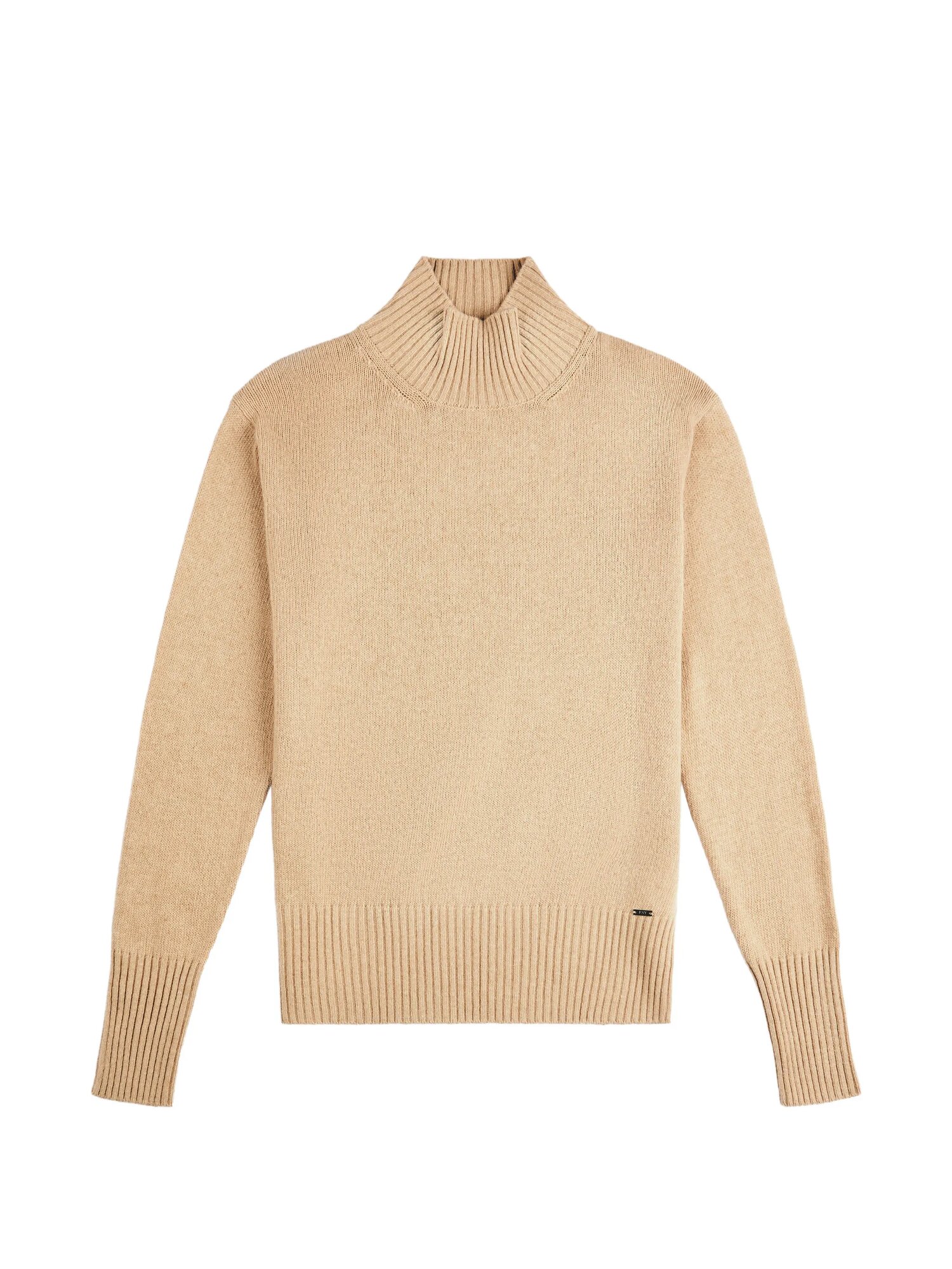 Свитер High-neck ribbed-trim sweater