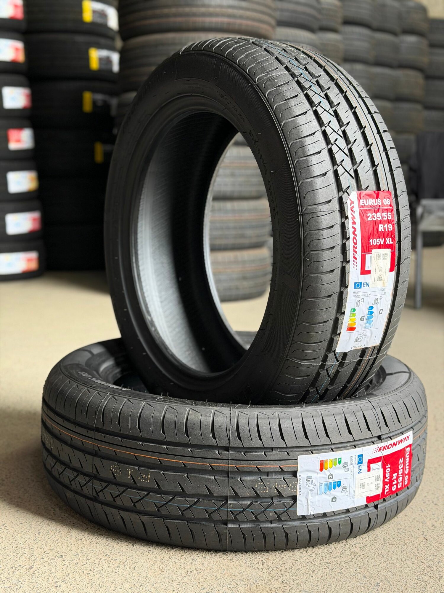 Шина летняя 235/55R19 105V XL FRONWAY EURUS 08 Автомобильная резина
