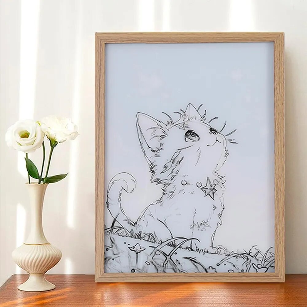 Ночник Starry Cat настольный светильник с регулировкой цветовой температуры и диммированием — фото 1