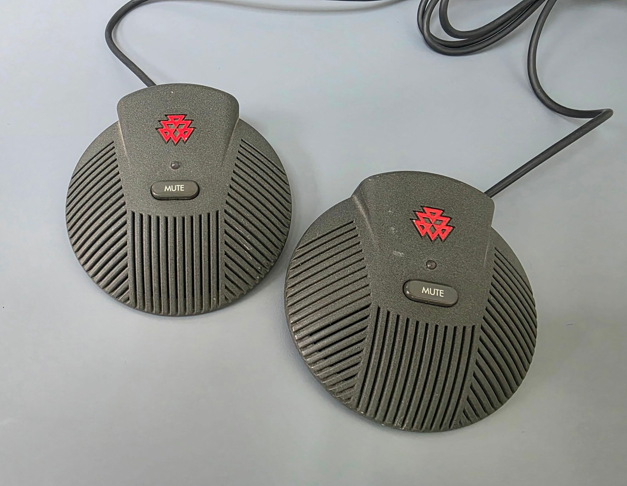 Комплект из 2-х микрофонов для Polycom External Microphone for SoundStation EX арт. 2201-00698-001. Товар уцененный