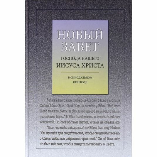 Книга Российское Библейское Общество Новый Завет. С ударениями. 2022 год