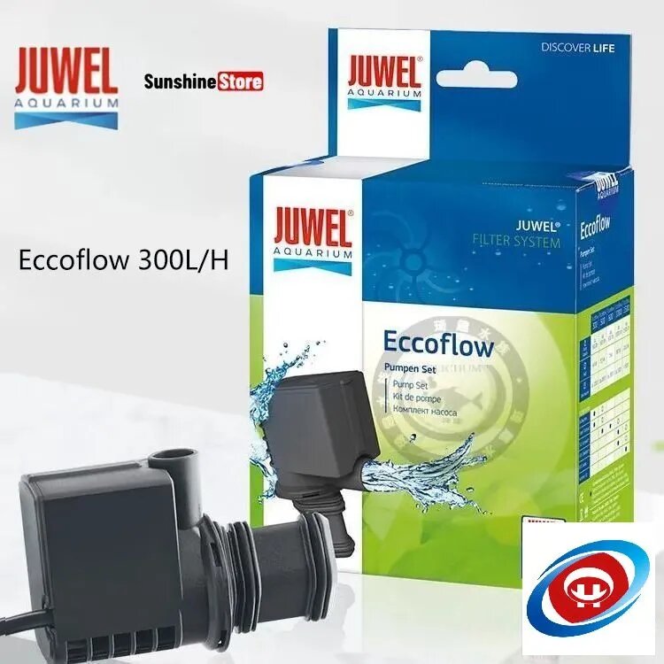 Juwel 300 L аквариум Подводный насос, Призматический интерфейс, черное