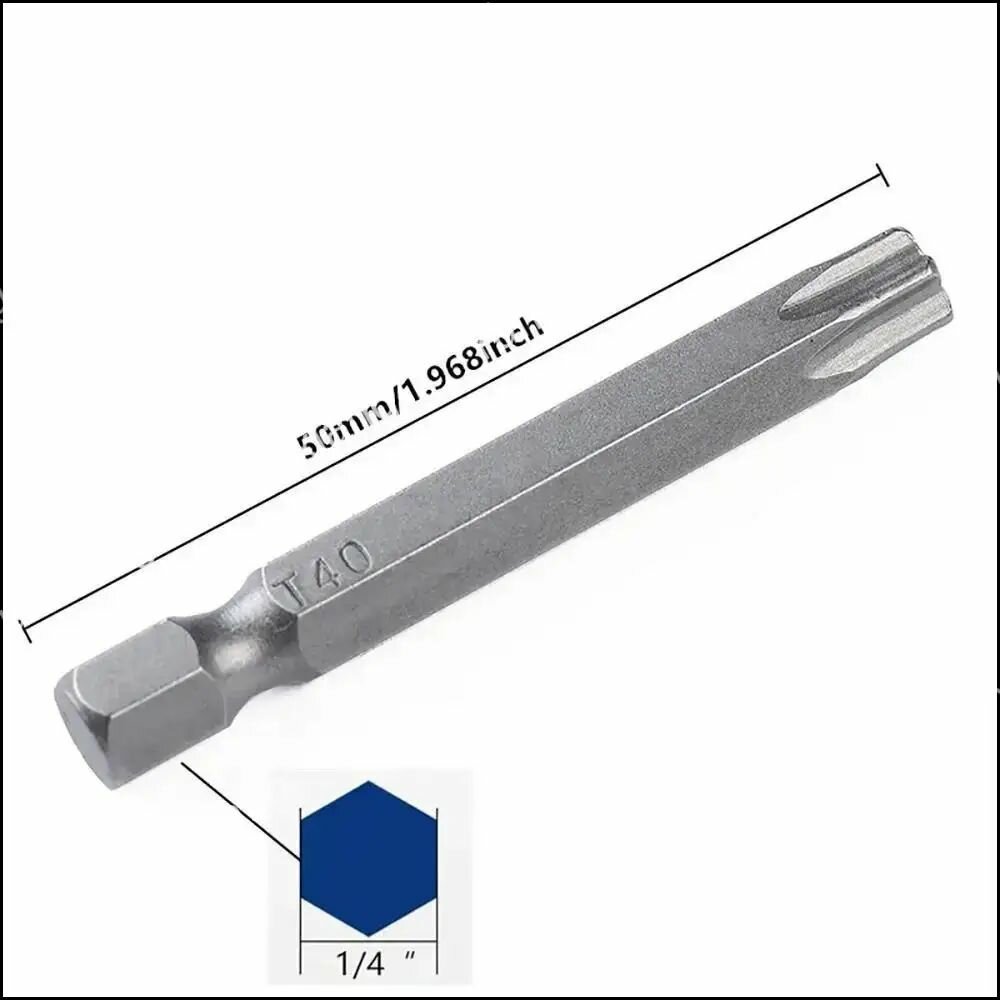 12 шт./набор Биты Torx — фото 1