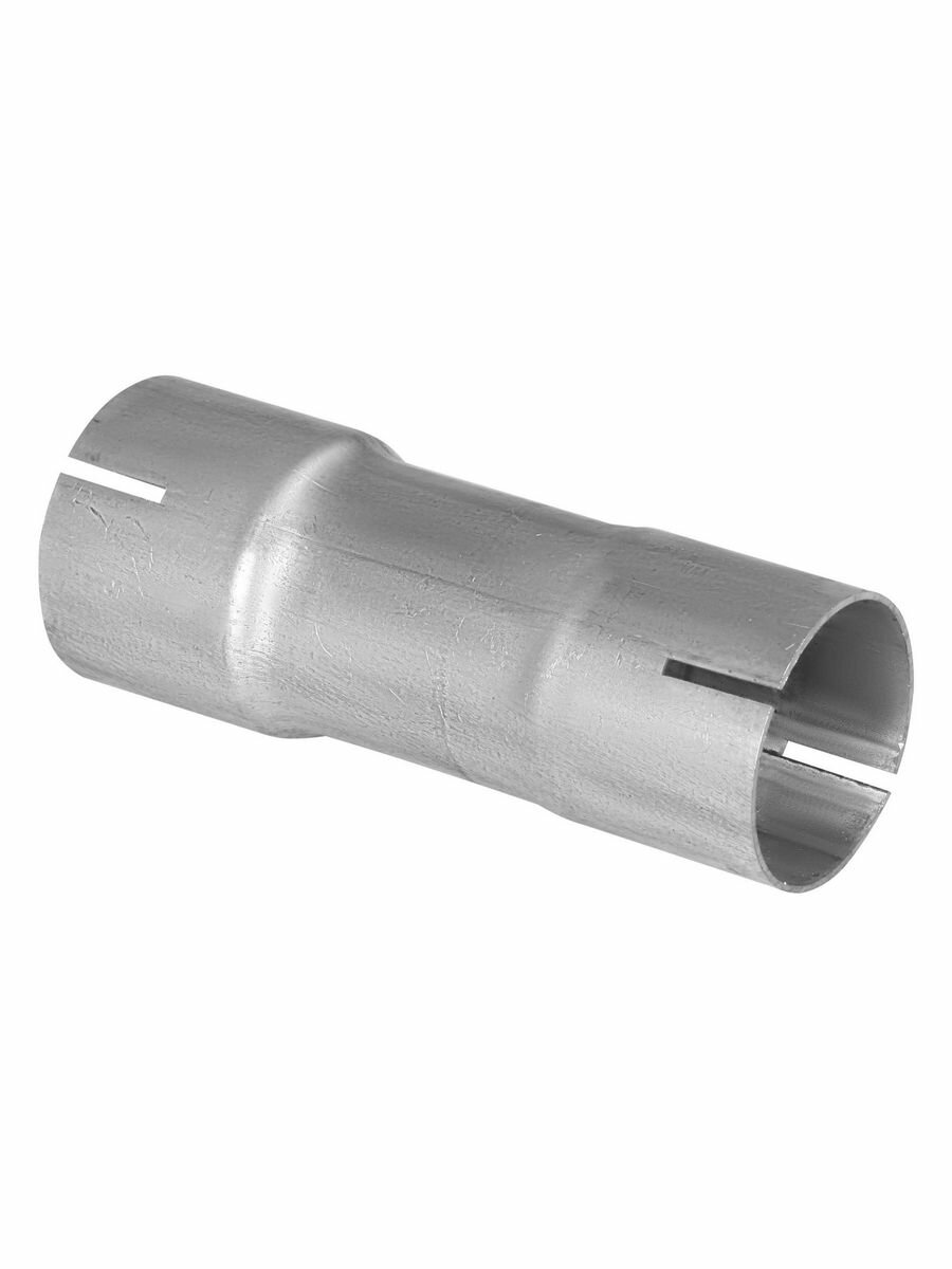 Соединитель труб глушителя под хомут d 50/d 55 L 150 (алюм. сталь) TRIALLI EMP 5055