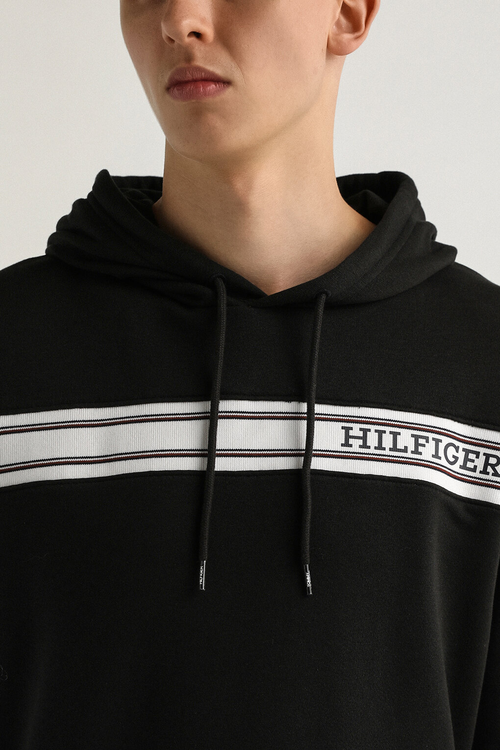 Толстовка TOMMY HILFIGER, размер XL, , черный — фото 1