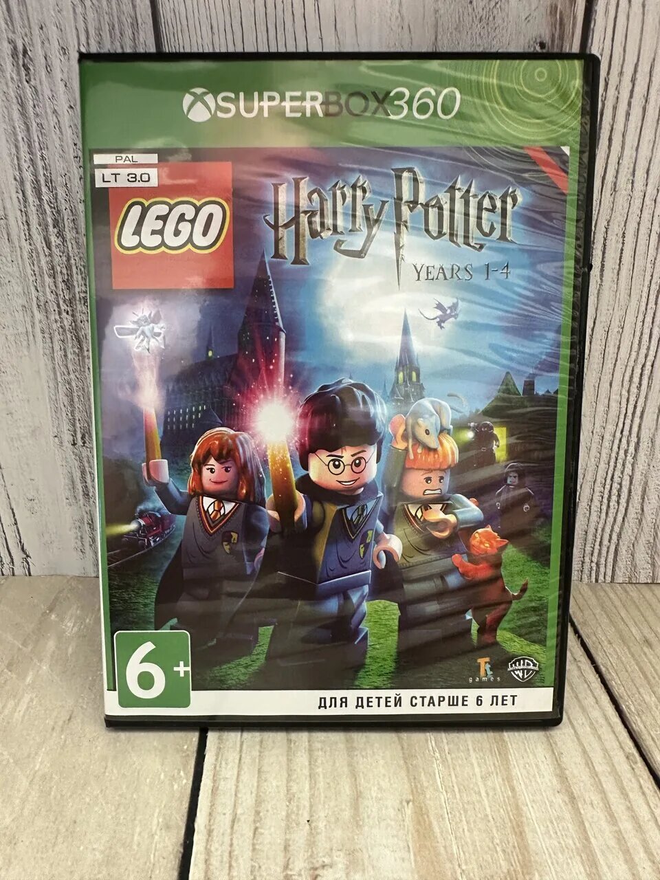 Диск с игрой Lego Harry Potter для XBox 360 прошивка LT 3.0 (русские субтитры)
