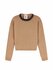 Свитер SEMICOUTURE Denny bead-embellished sweater, размер 36