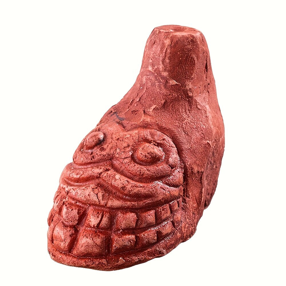 Ацтекский свисток смерти, керамический цвет, 1 шт.