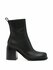Ботинки Sergio Rossi Square-toe block-heel ankle boots, размер 36.5