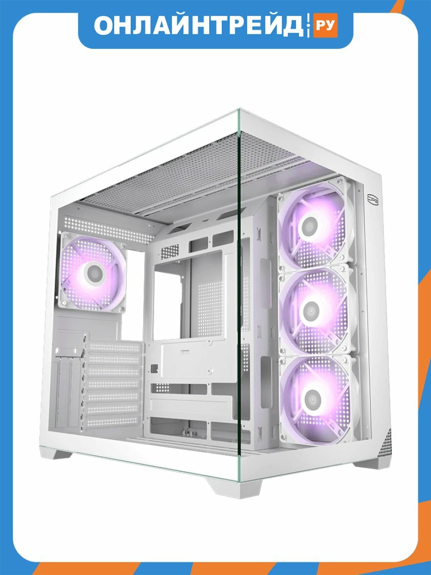 Корпус Pccooler C3T700 ARGB, белый (C3T700 ARGB WH)