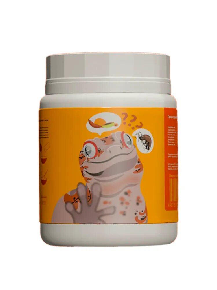 Kate's Geckos Lab Original gecko diet 100 гр. , KG Lab Кейт Геккос Лаб с тропическими фруктами, полнорационный корм пюре для фруктоядных рептилий, гекконов, бананоедов, фельзум
